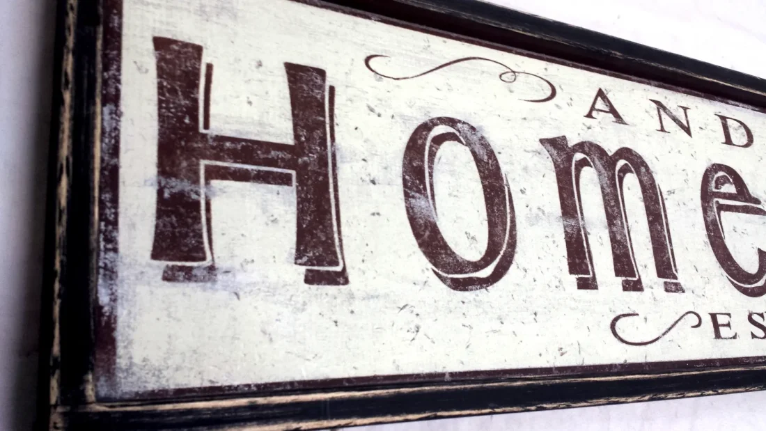 Personalized Homestead Sign - Sign Treasure